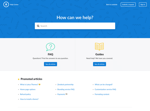 Braden — Zendesk Theme with a Large Hero Unit on All Pages