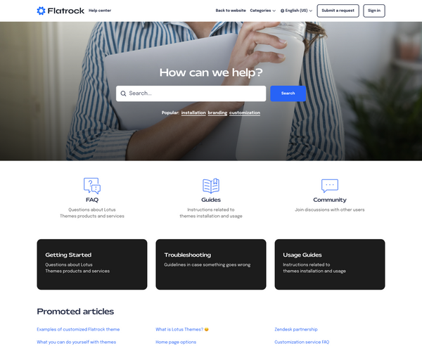Zendesk Themes | Various Designs and Extended Functionality Zendesk Themes | Various Designs and Extended Functionality