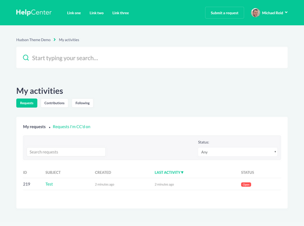Hudson Theme | Accordion Sections | Lotus Themes for Zendesk
