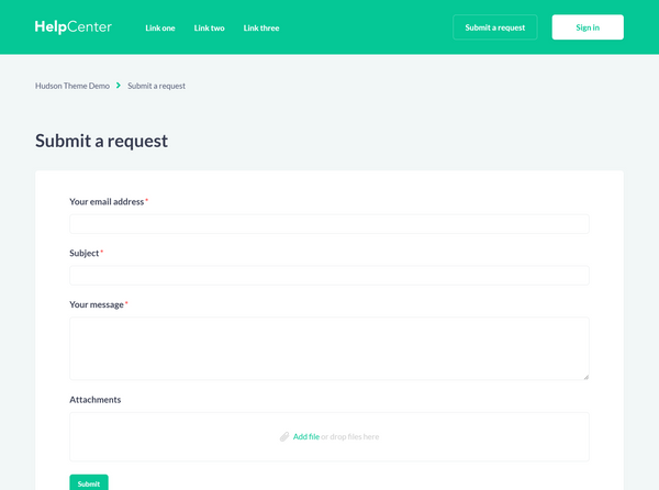 Hudson Theme | Accordion Sections | Lotus Themes for Zendesk