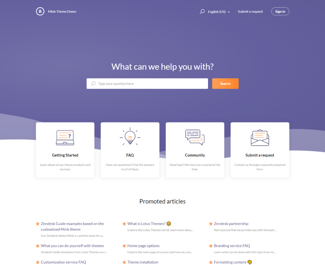 Zendesk Themes and Customizations for Zendesk Help Center Lotus Themes